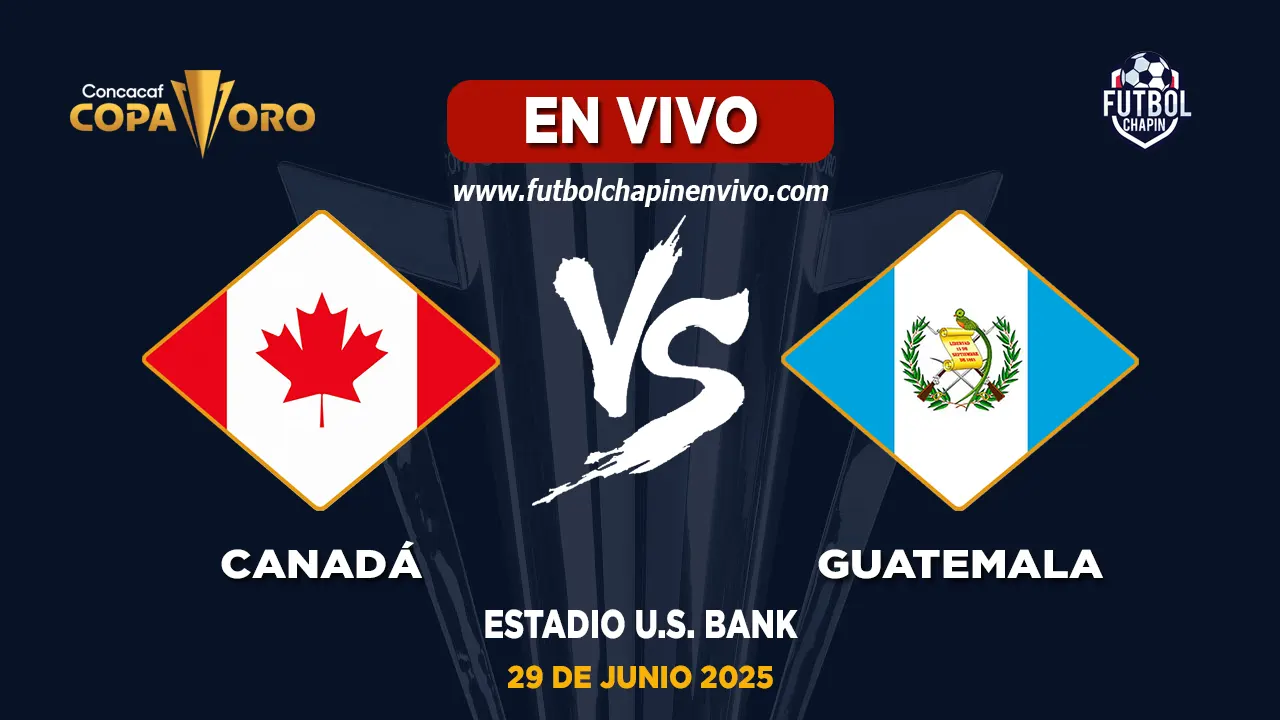 Canadá vs Guatemala «【 En VIVO 】» Copa Oro 2025