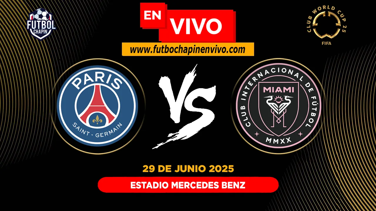 PSG vs Inter Miami «【 En VIVO 】» Mundial de Clubes 2025